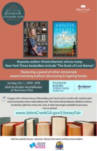 Johns Creek Literary Fair - George Weinstein